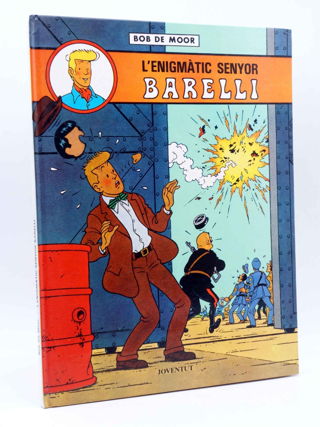 Bob De Moor, Barelli - L'ENIGMÀTIC SENYOR BARELLI - Couverture originale