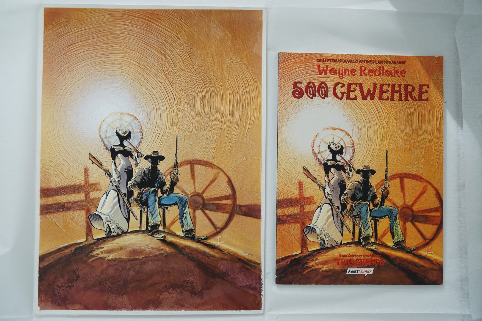 500 Fusils par Fabrice Lamy, Olivier Vatine - Couverture originale