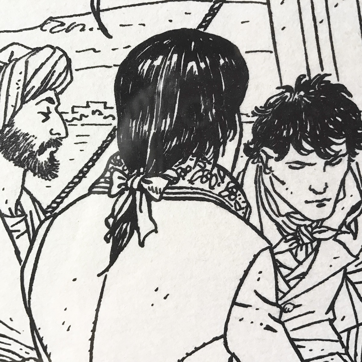 André Juillard, Jacques Martin, ARNO T.2 - planche 33 - Planche originale