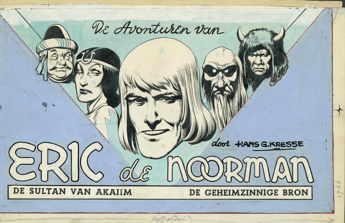 Hans Kresse, Eric de Noorman - V2 - De Sultan van Akaiim - cover ...