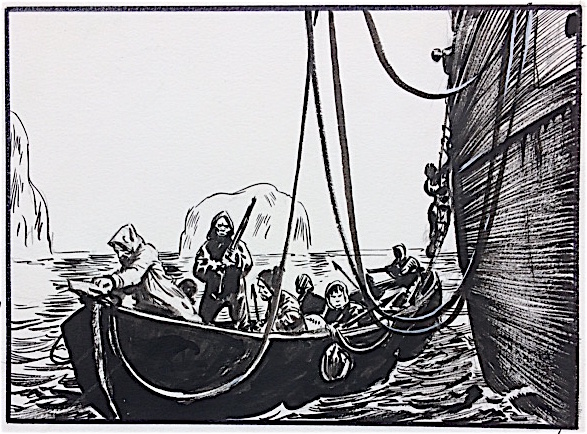 Peary par Guido Buzzelli - Planche originale