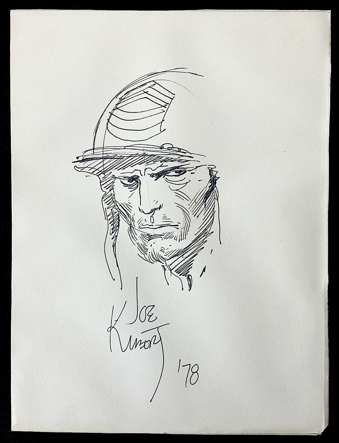 Kubert par Joe Kubert - Dédicace