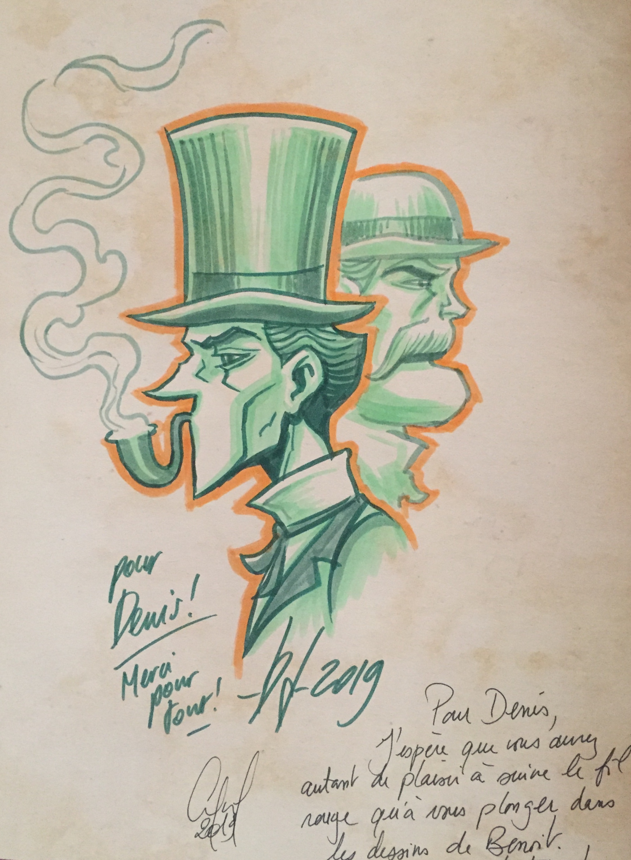 Benoît Dahan, Cyril Lieron, Conan Doyle, Dahan, Dans la tête de ...