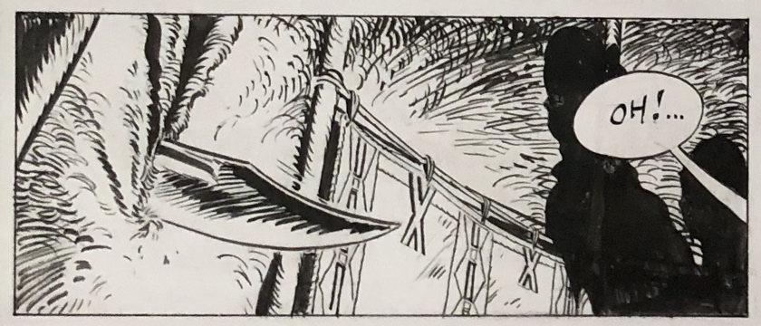 Hermann, Comanche , Les Guerriers du désespoir 1973 - Planche originale