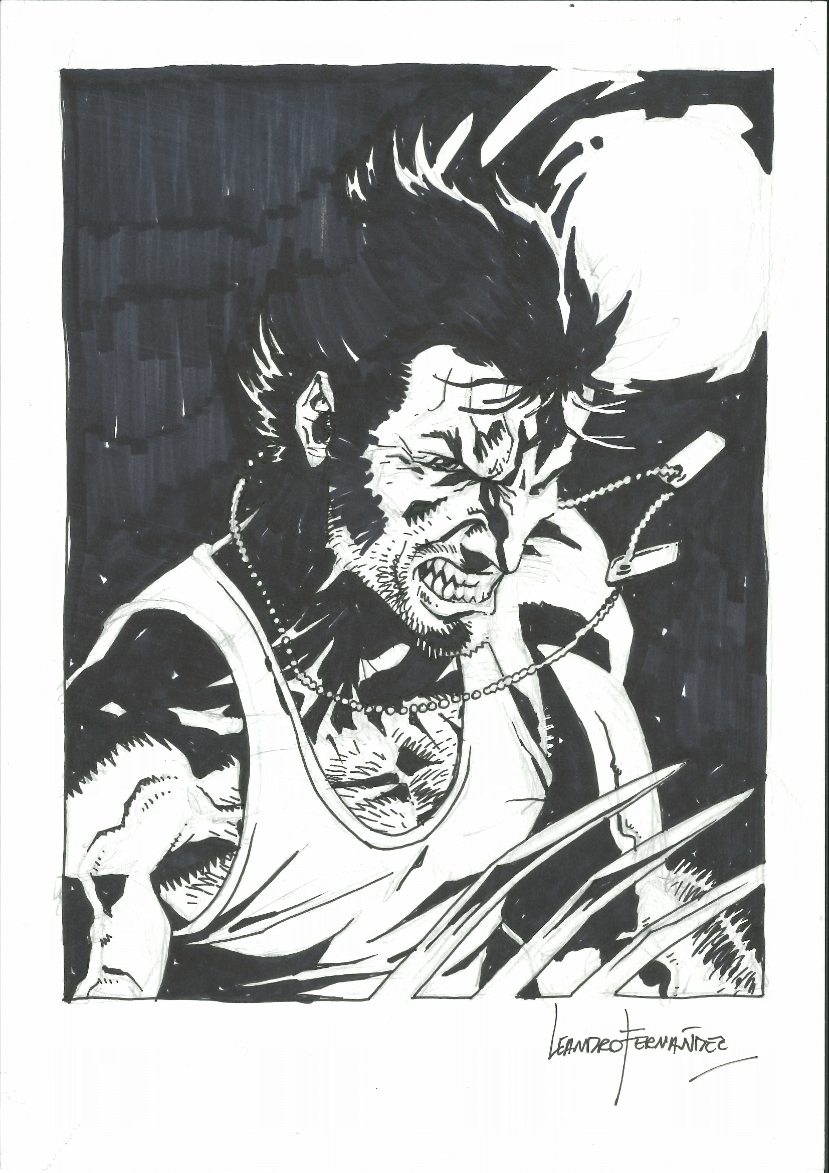 Leandro Fernández Original Art For Sale | ComicArtTracker