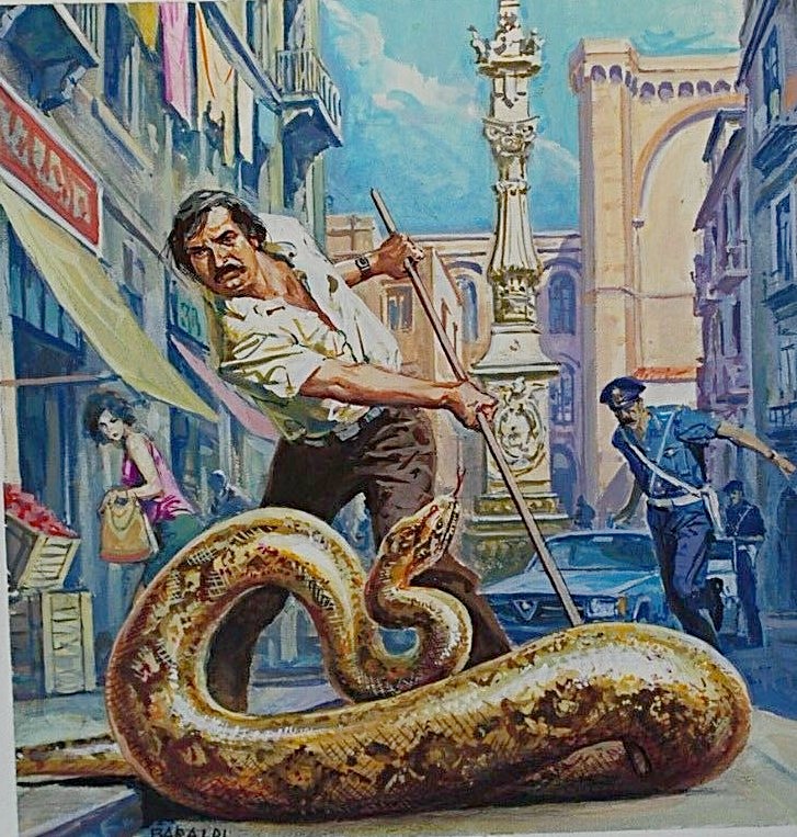 Severino Baraldi, Illustration parue dans le n°32 de Famiglia Cristiana ...