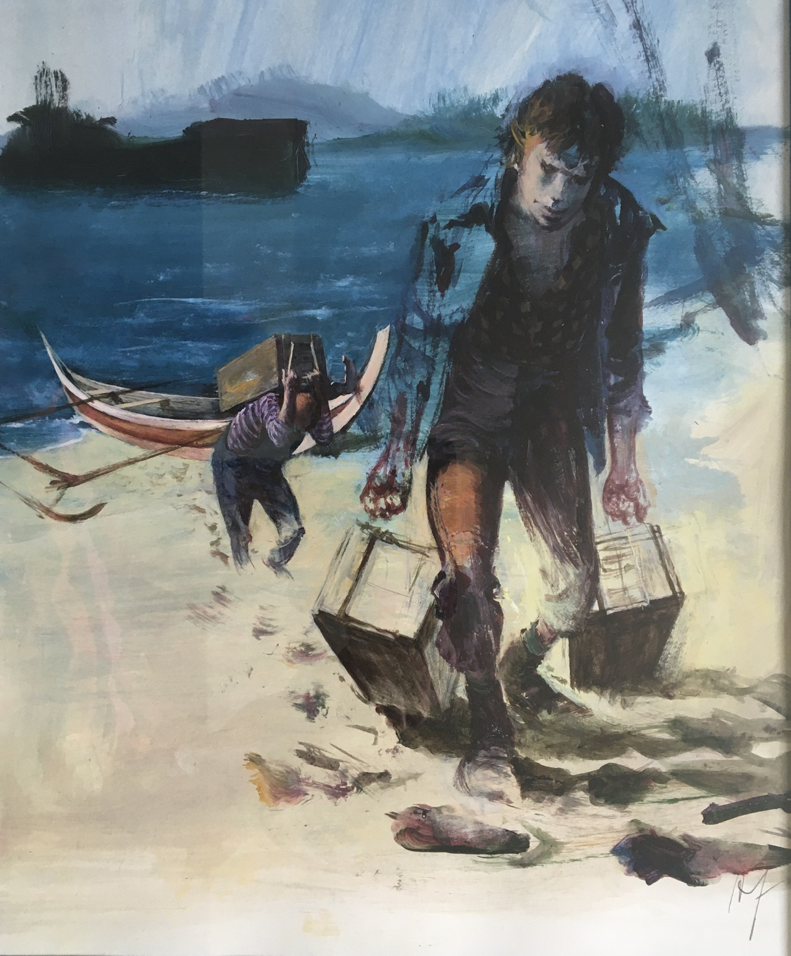 René Follet, Steve Severin La ceinture d’ émeraude . - Illustration