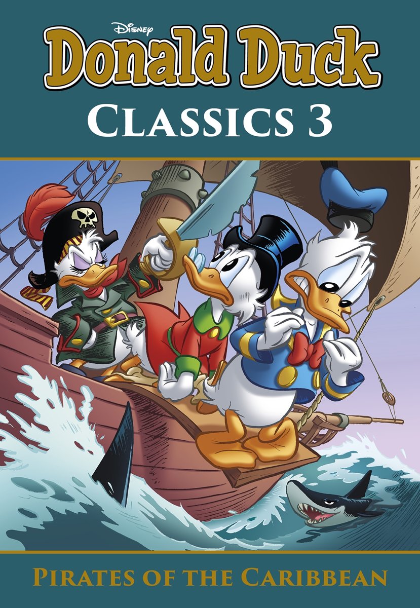Daan Jippes, Donald Duck - Pirates of the Caribbean - Original Cover