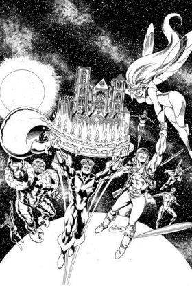 Jean-Yves Mitton - Prelim pour l'affiche du festival BD Bourges 2016 ...