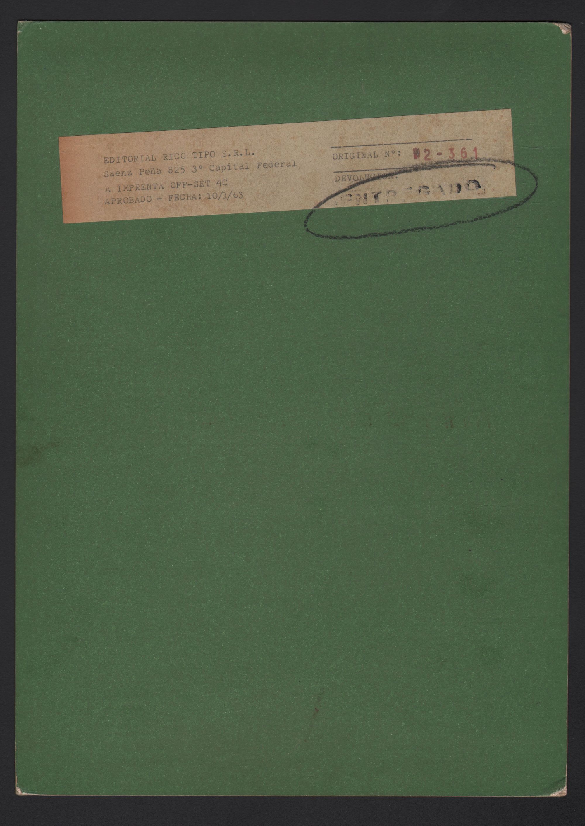 Rico Tipo par Guillermo Divito - Illustration originale