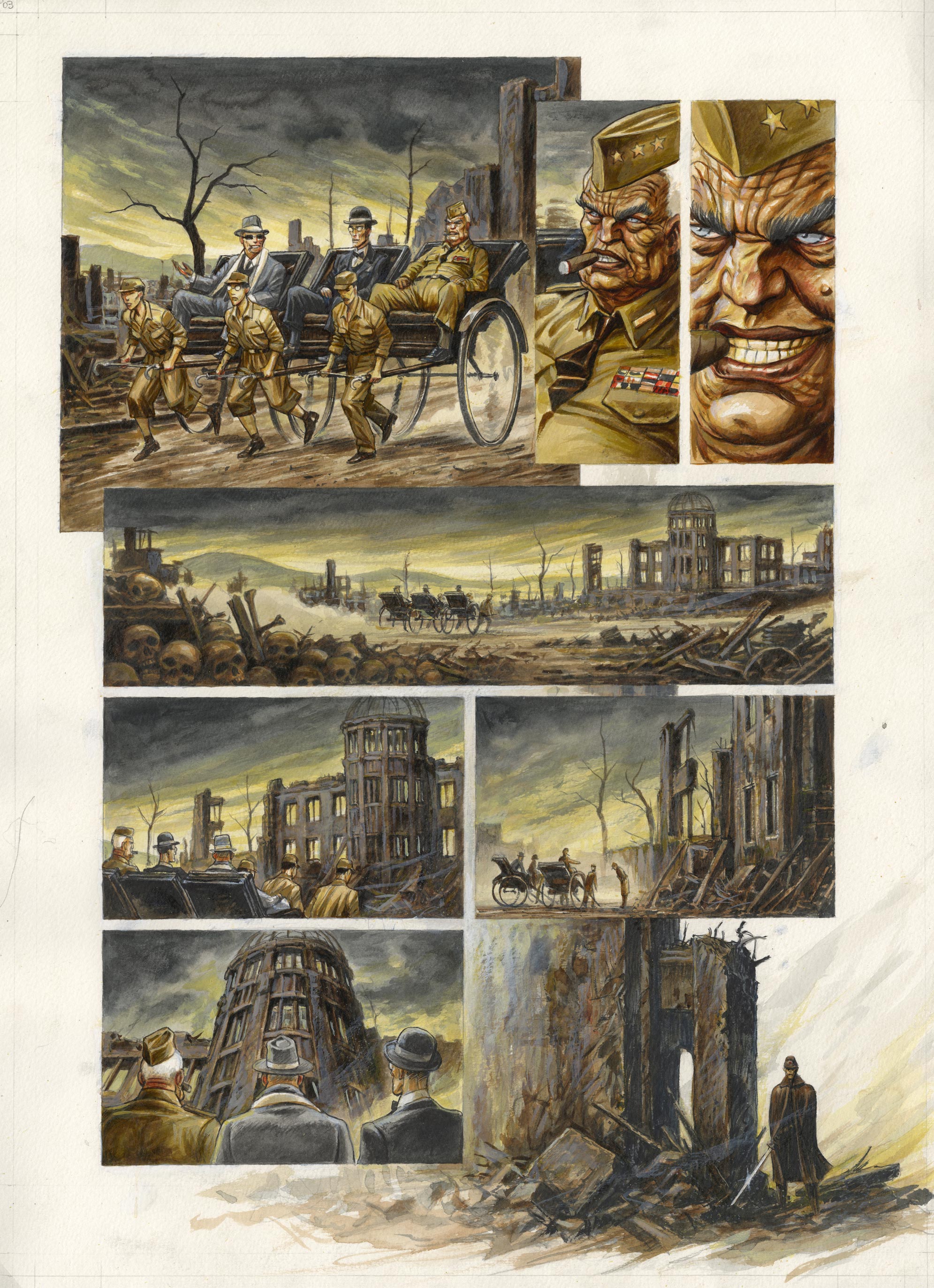 Olivier Ledroit, Pat Mills, Requiem Chevalier Vampire T10 - Planche ...