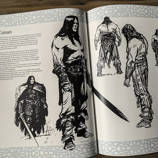 Conan le Cimmérien par Robin Recht - Illustration originale