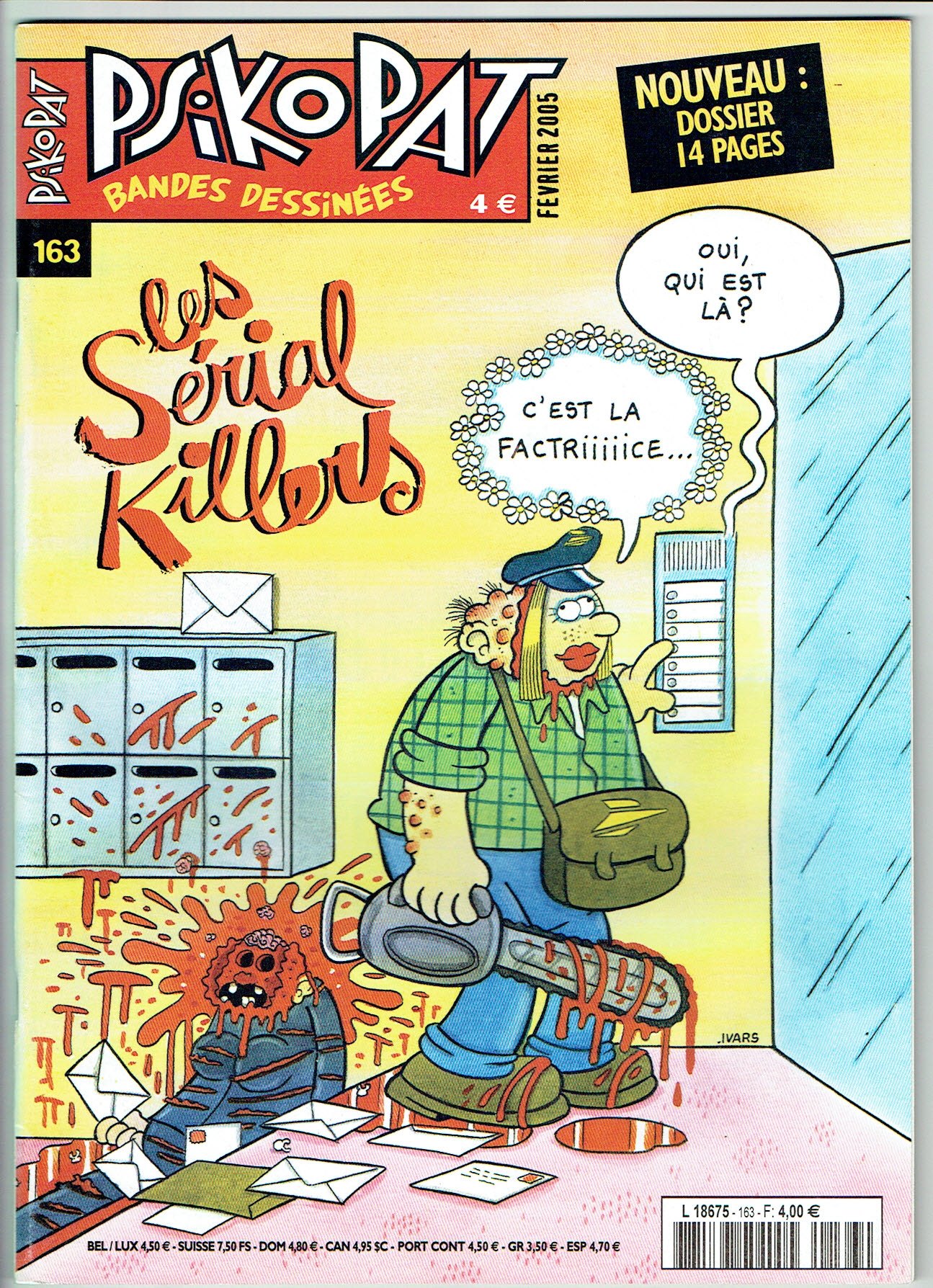 Serials killers par Éric Ivars - Couverture originale