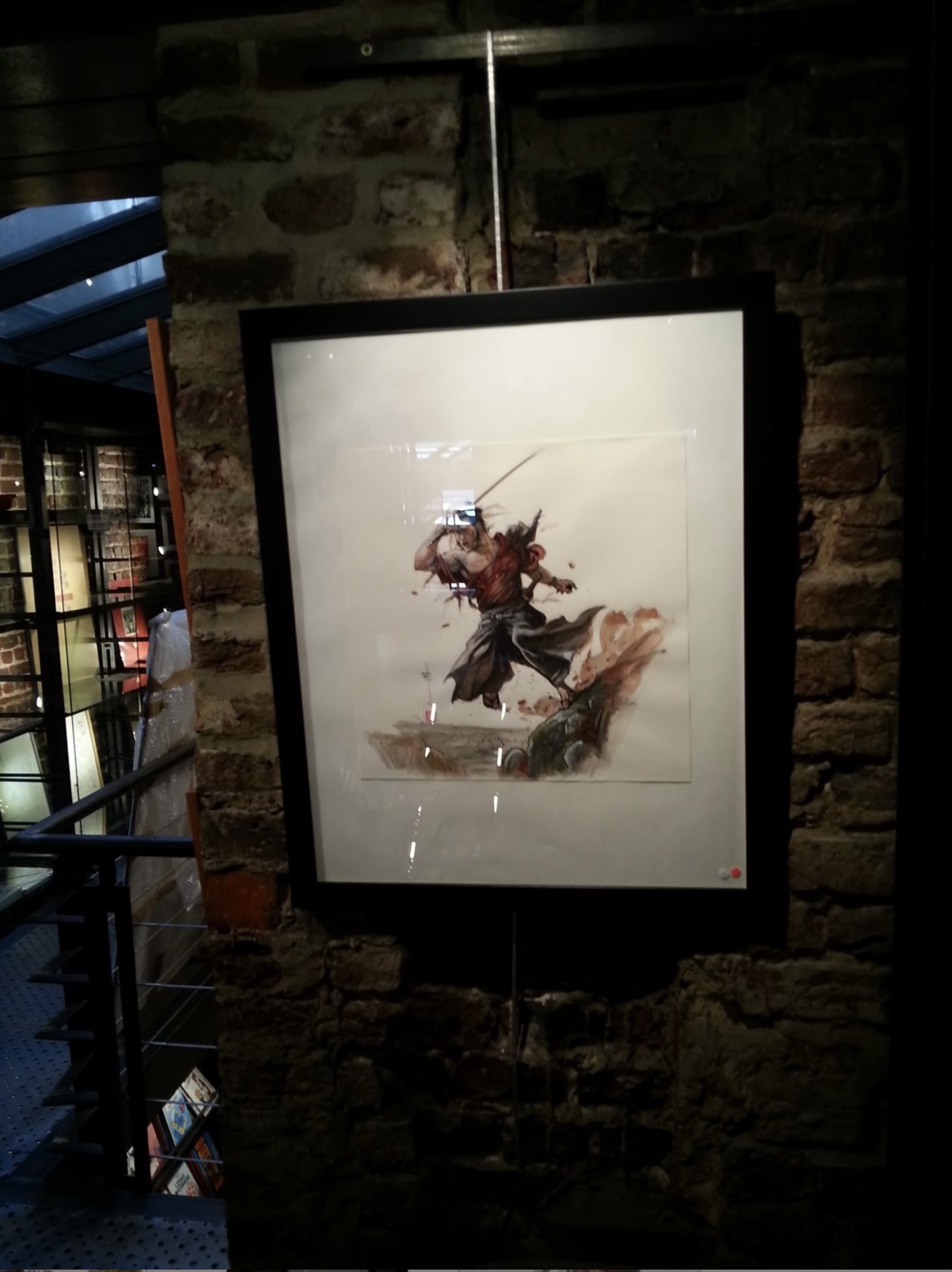 En vente - Samuraï par Frédéric Genêt - Couverture originale