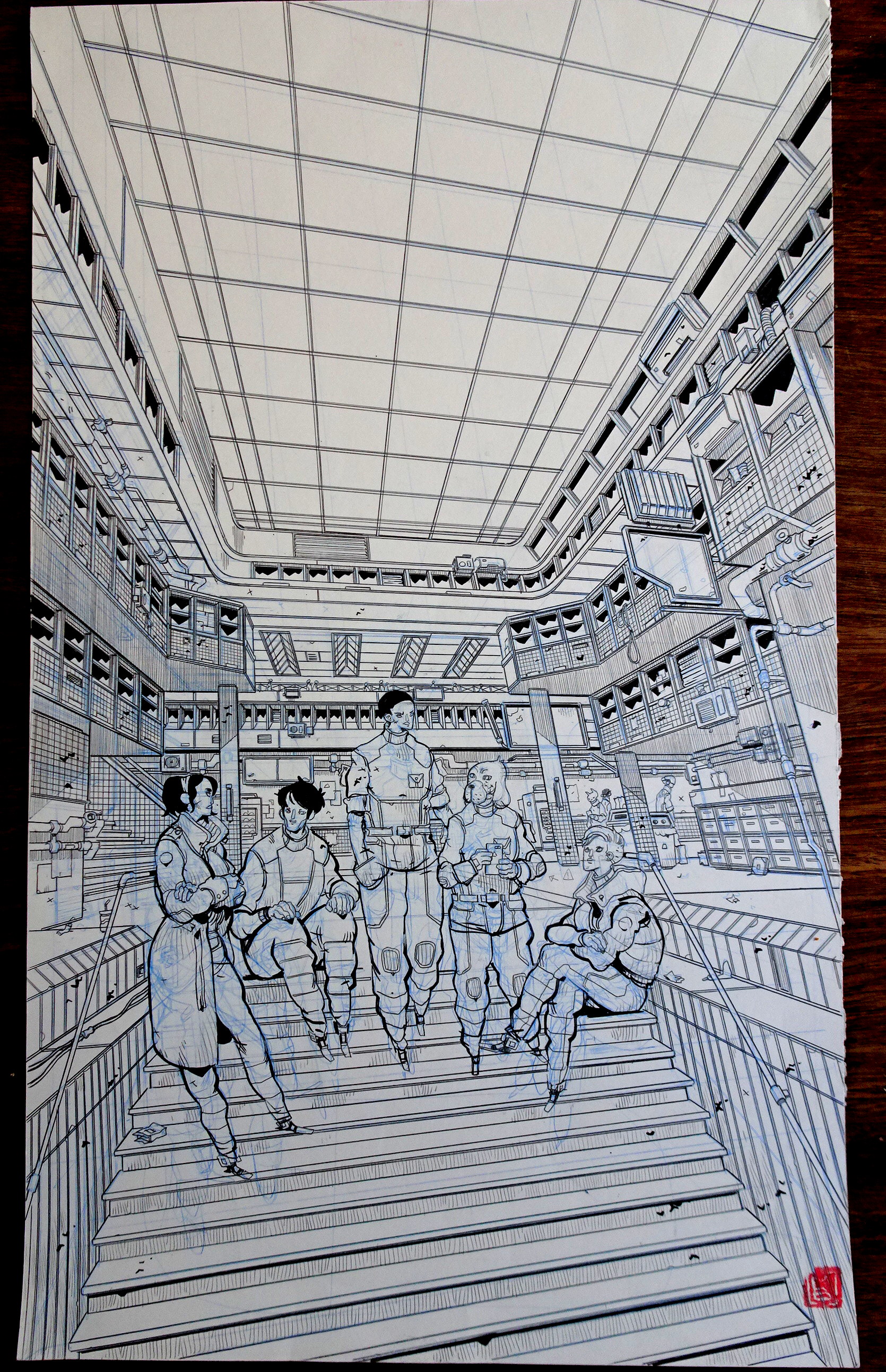 Mathieu Bablet, Shangri-La - Edition spéciale - Couverture originale