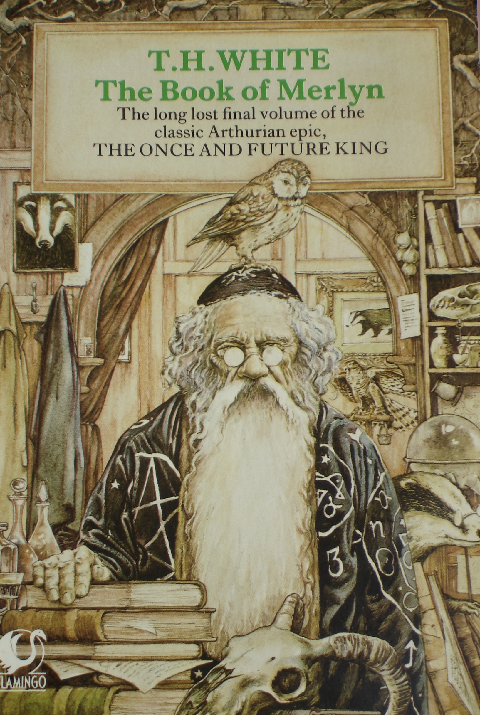 The book of Merlyn par Stephen Lavis - Illustration originale