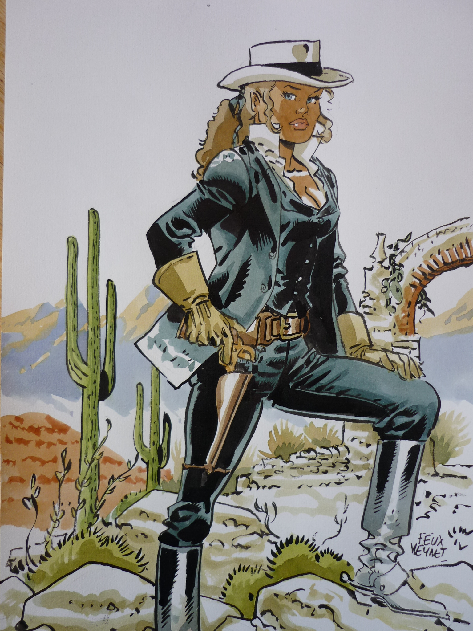 Diptyque "Sauvage" par Félix Meynet - Illustration originale