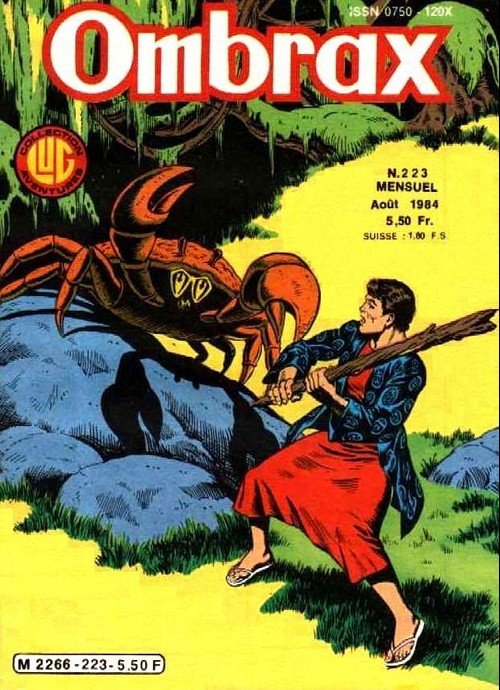Ombrax n° 223 couv par Jean Frisano - Couverture originale