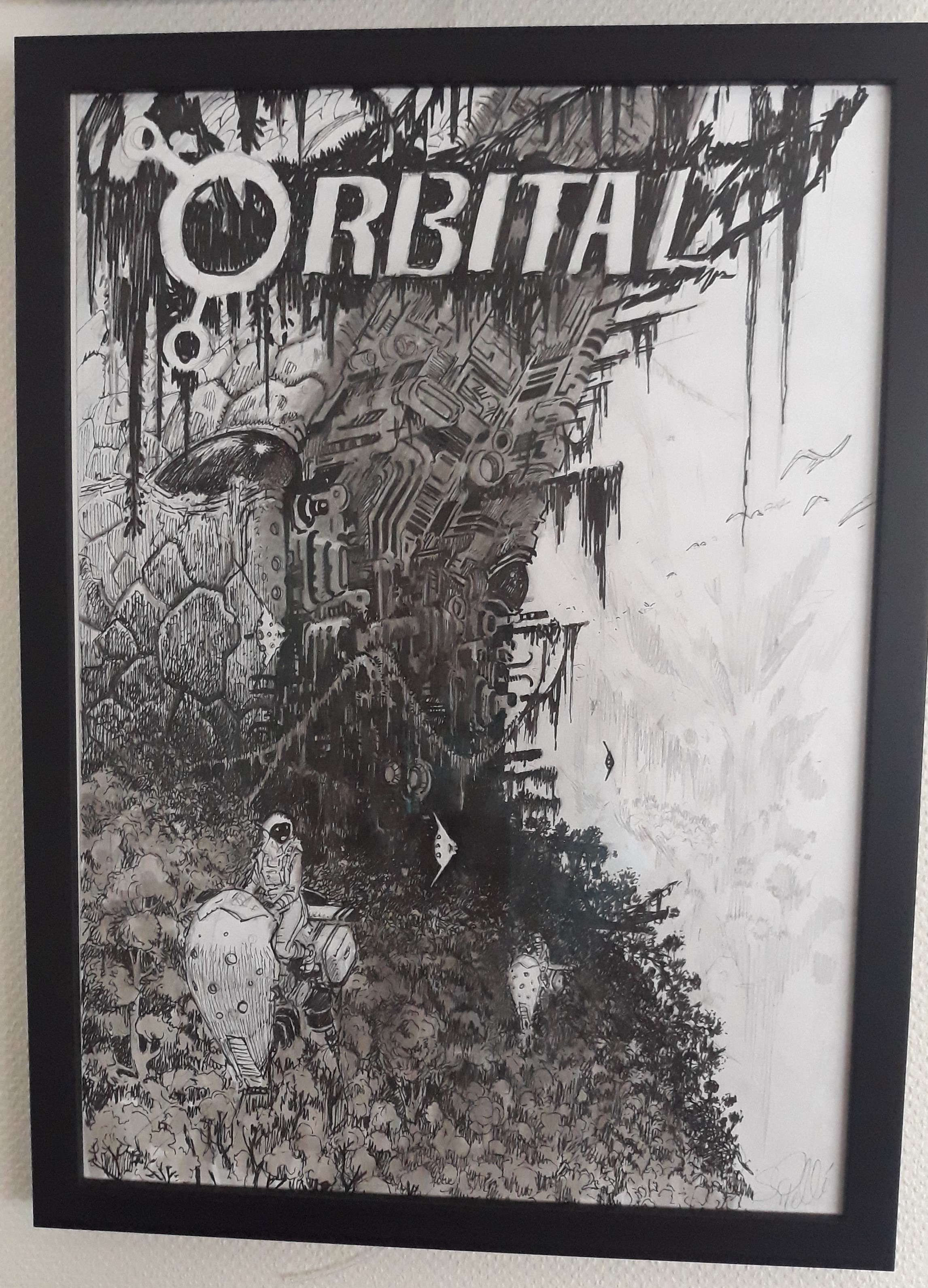 Orbital T8 par Serge Pellé - Œuvre originale
