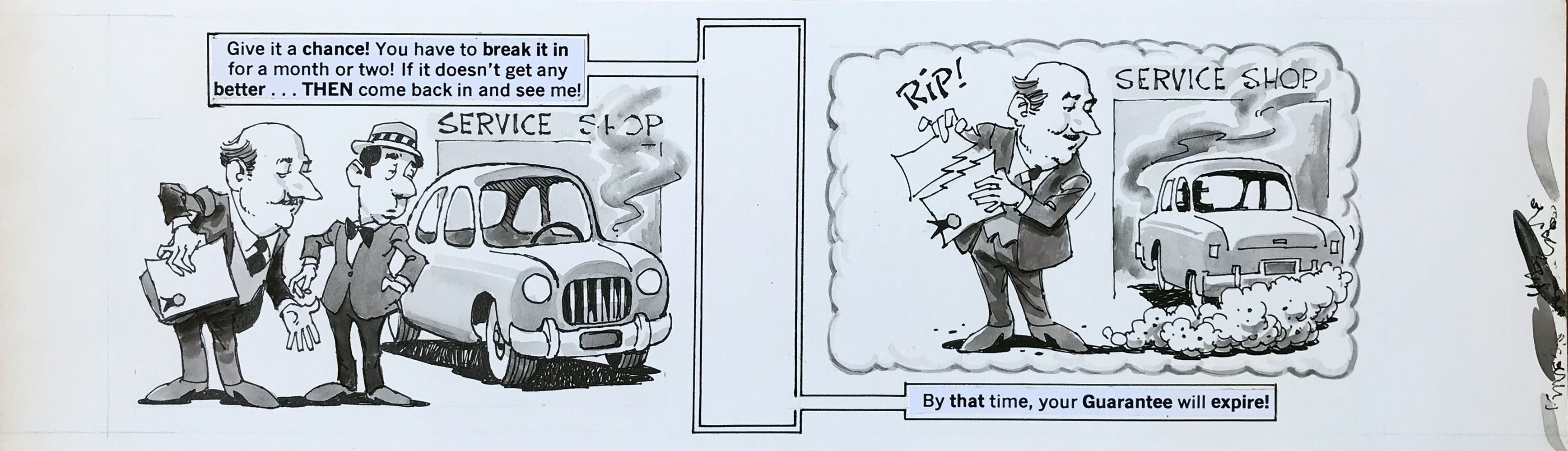 Jack Rickard, "mad De-Coding Machine" MAD#18 - Illustration originale