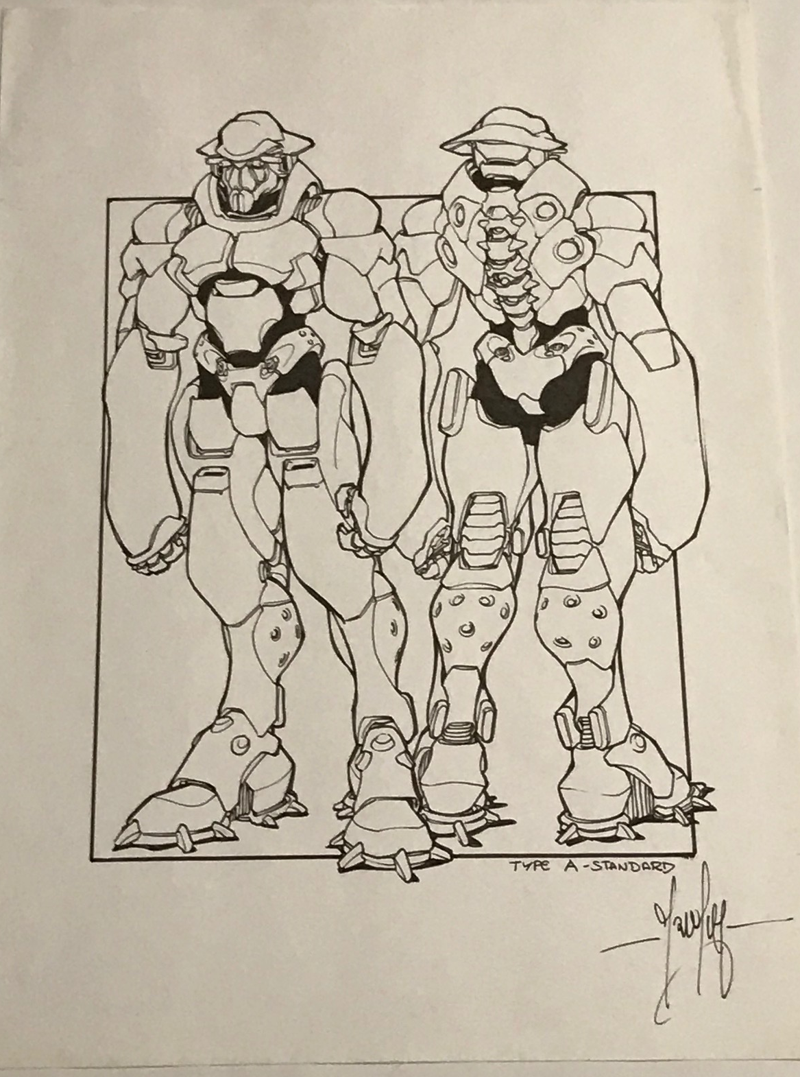 Soldat de l'axe par Trantkat - Illustration