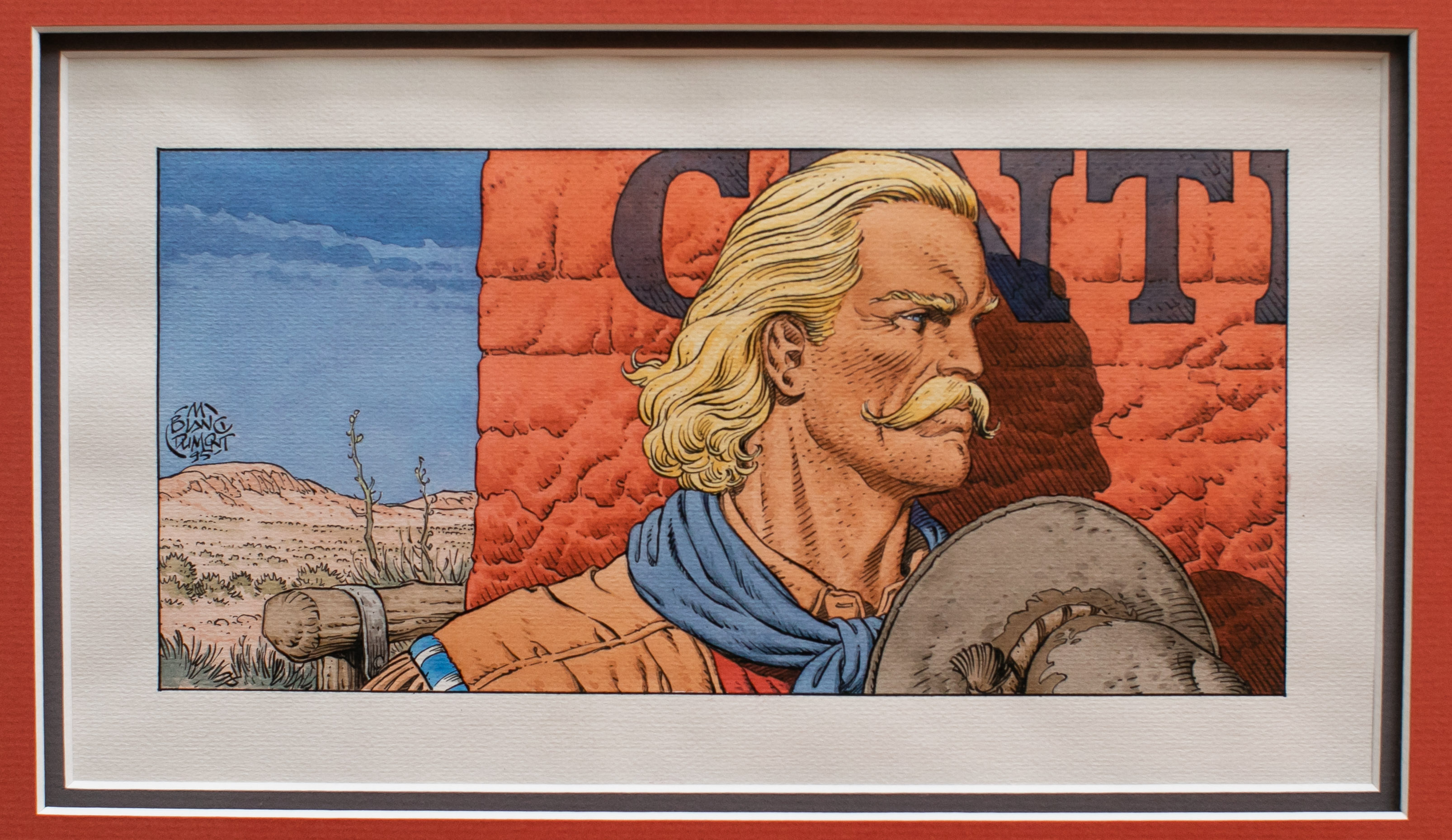 Jonathan Cartland par Michel Blanc-Dumont - Illustration originale