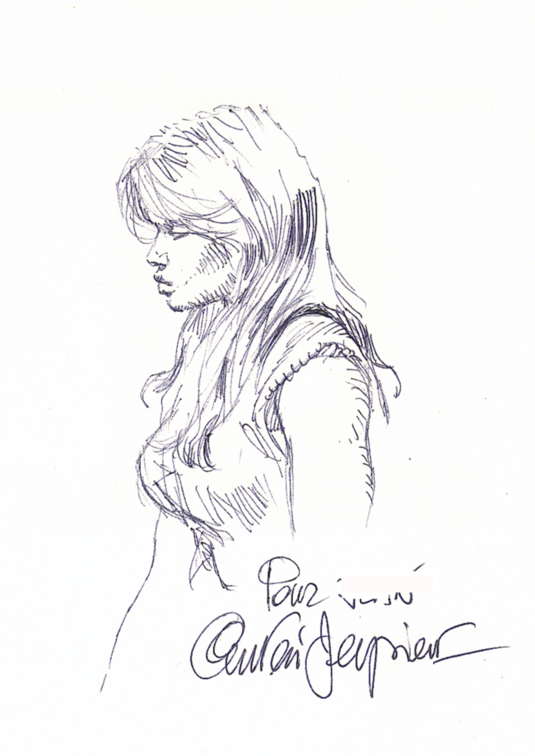 Paolo Eleuteri SERPIERI "Druuna" su Creatura - Dédicace