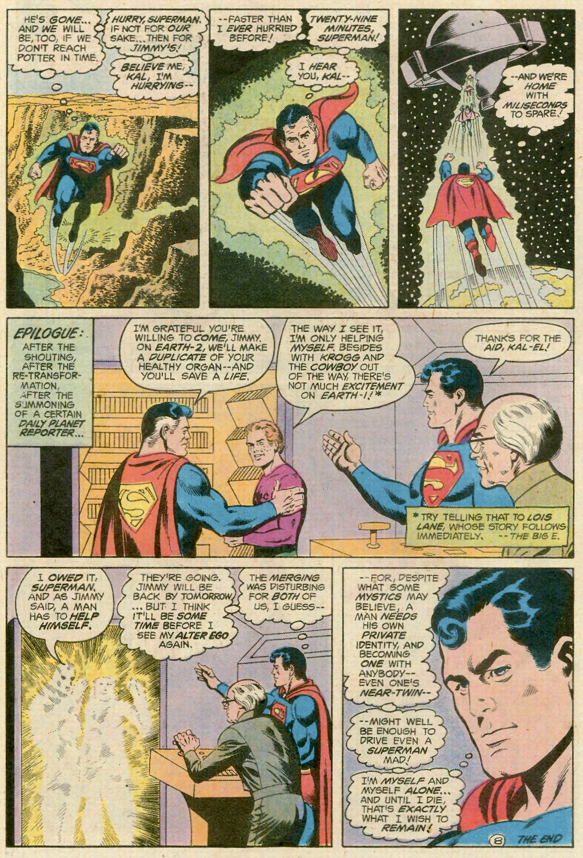 Curt Swan, Jack Abel, Swan & Abel - The Superman Family #187 p. 8 (DC ...