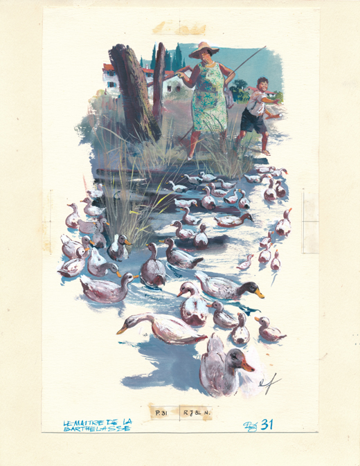 René Follet | 1964 | Le maître de la Barthelasse 031 - Illustration ...