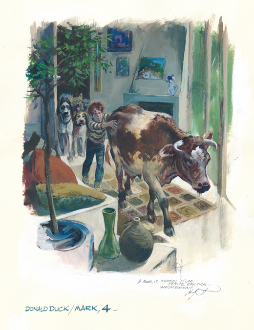 René Follet | 1977 | Donald Duck: Papa is een hond 4 Loeiende koeien ...