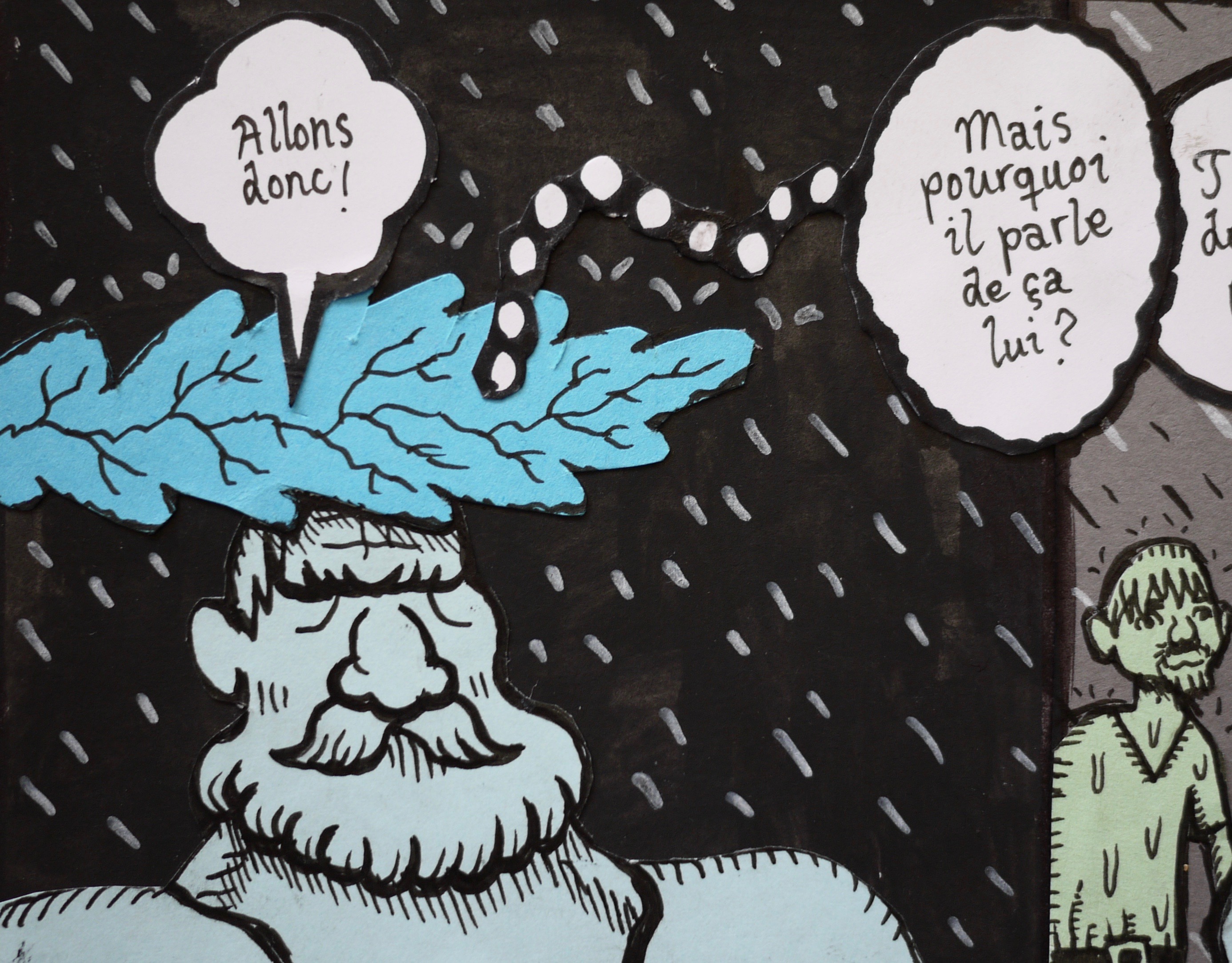 Robinson Suisse par Alex Baladi - Planche originale