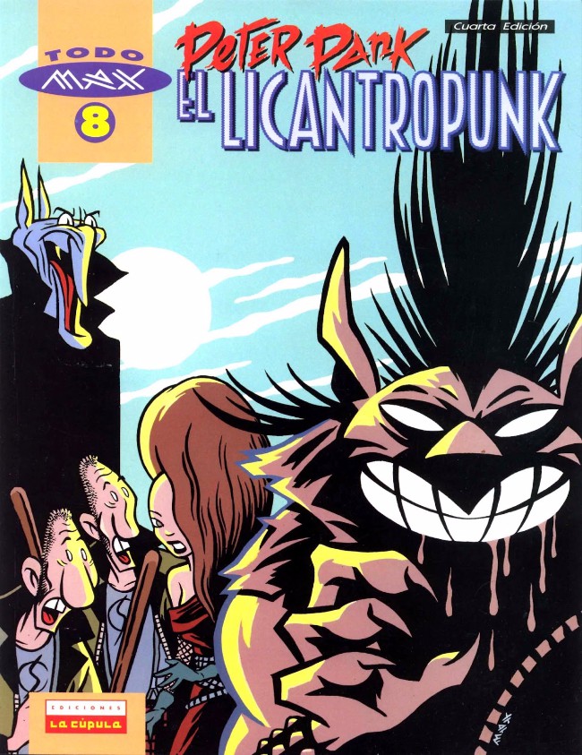 Max, Peter Pank - El Licantropunk - Planche originale