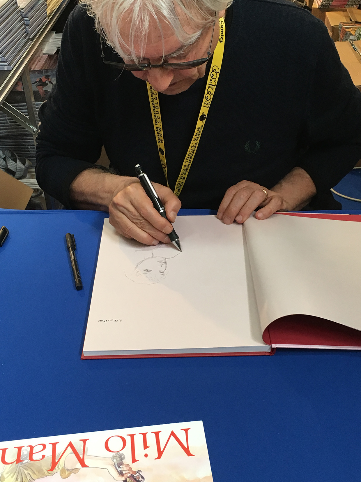 Milo Manara "Indian Summer" - Sketch