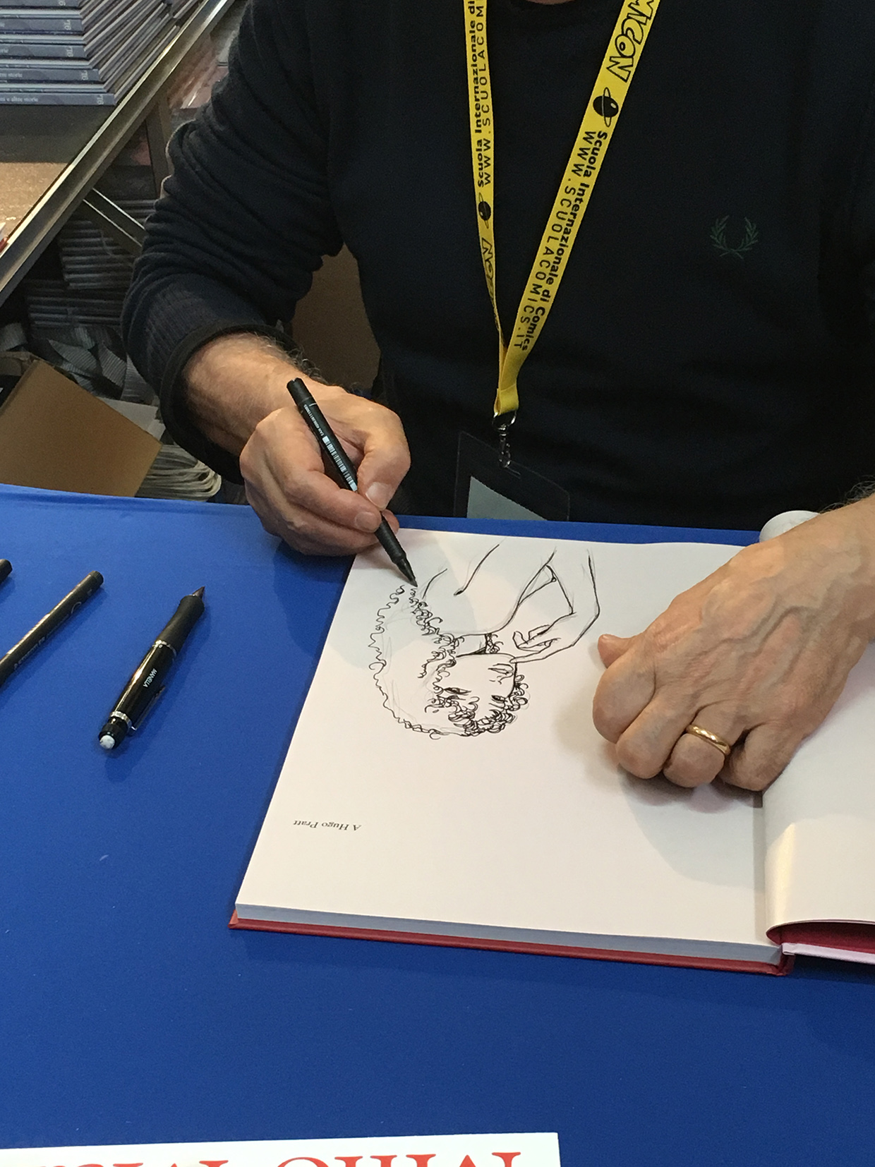 Milo Manara "Indian Summer" - Dédicace