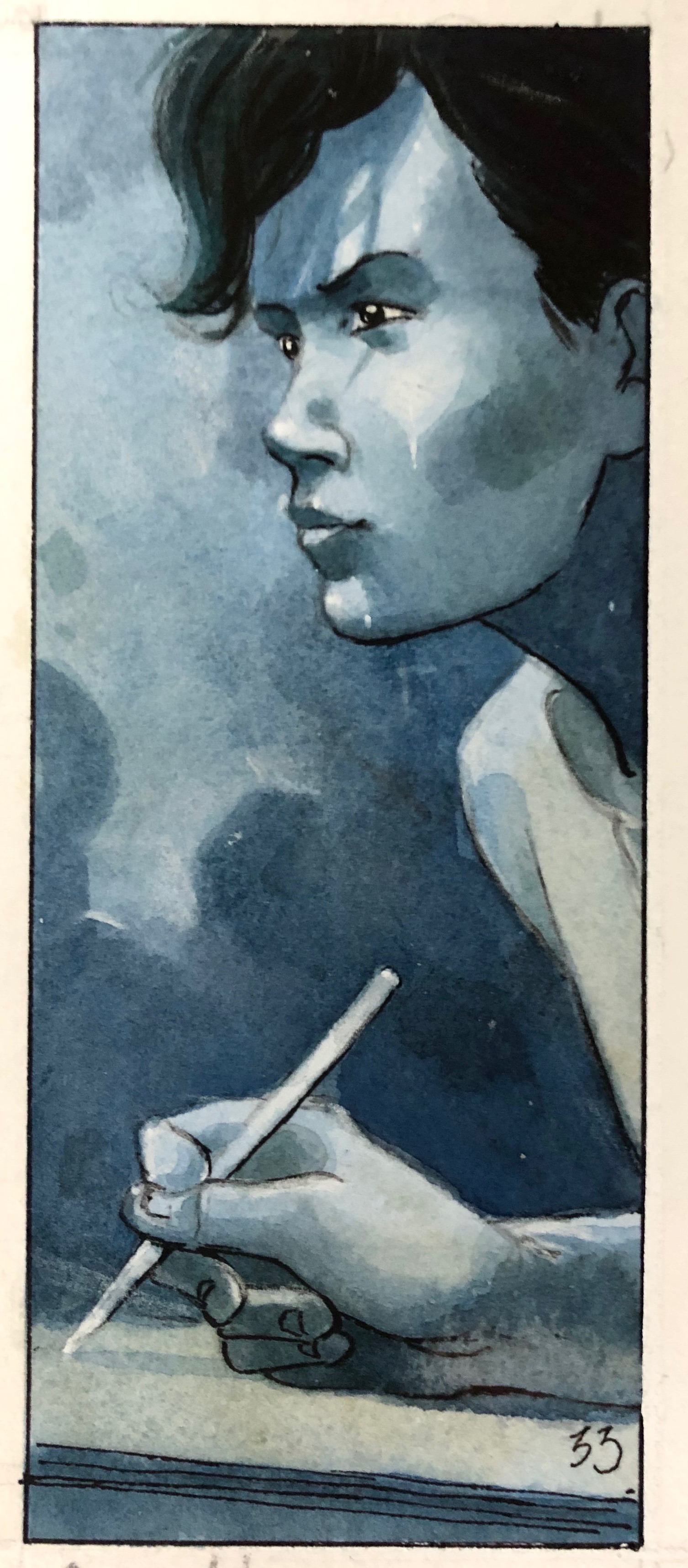 Muchacho par Emmanuel Lepage - Planche originale