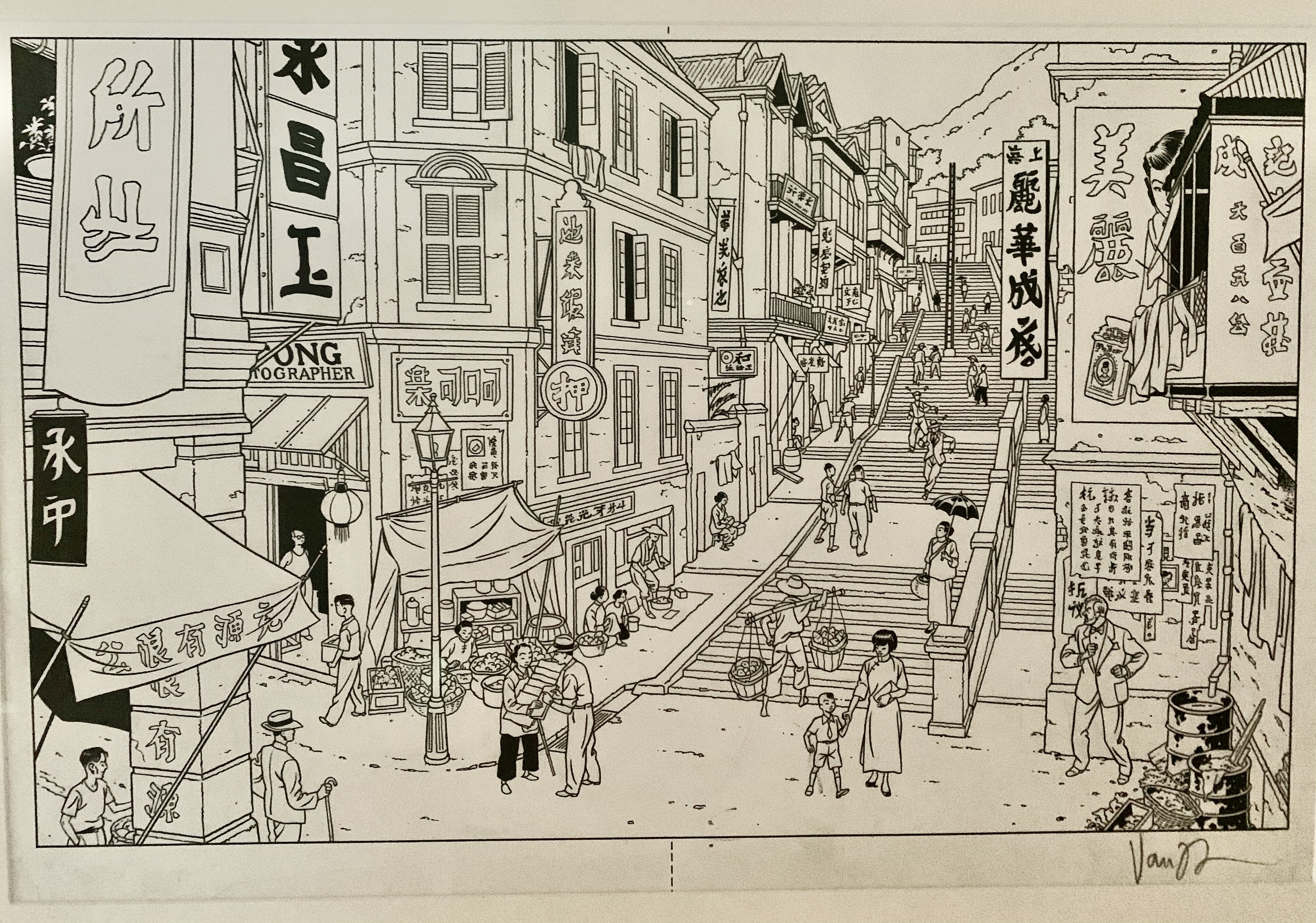 Peter Van Dongen, Illustration ORIGINALE - BLAKE ET MORTIMER - LA ... Peter Van Dongen, Illustration ORIGINALE - BLAKE ET MORTIMER - LA ...