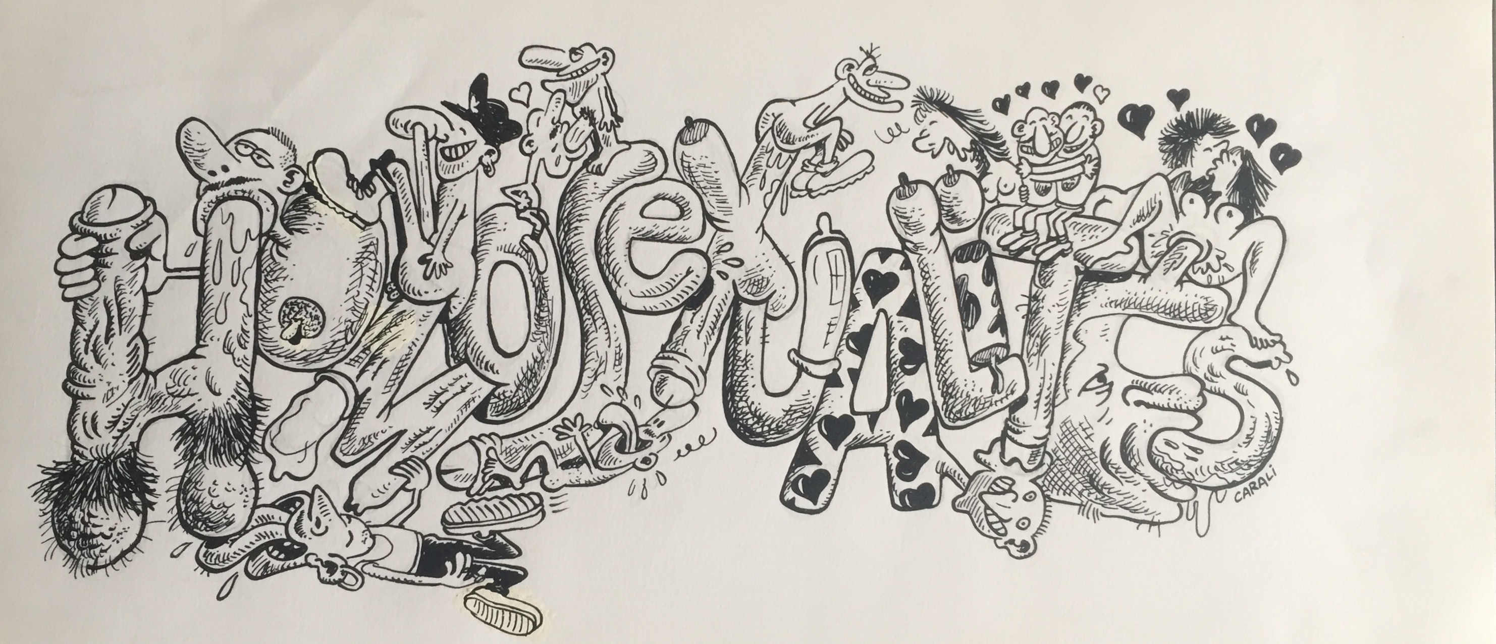 Illustration par Paul Carali - Illustration originale