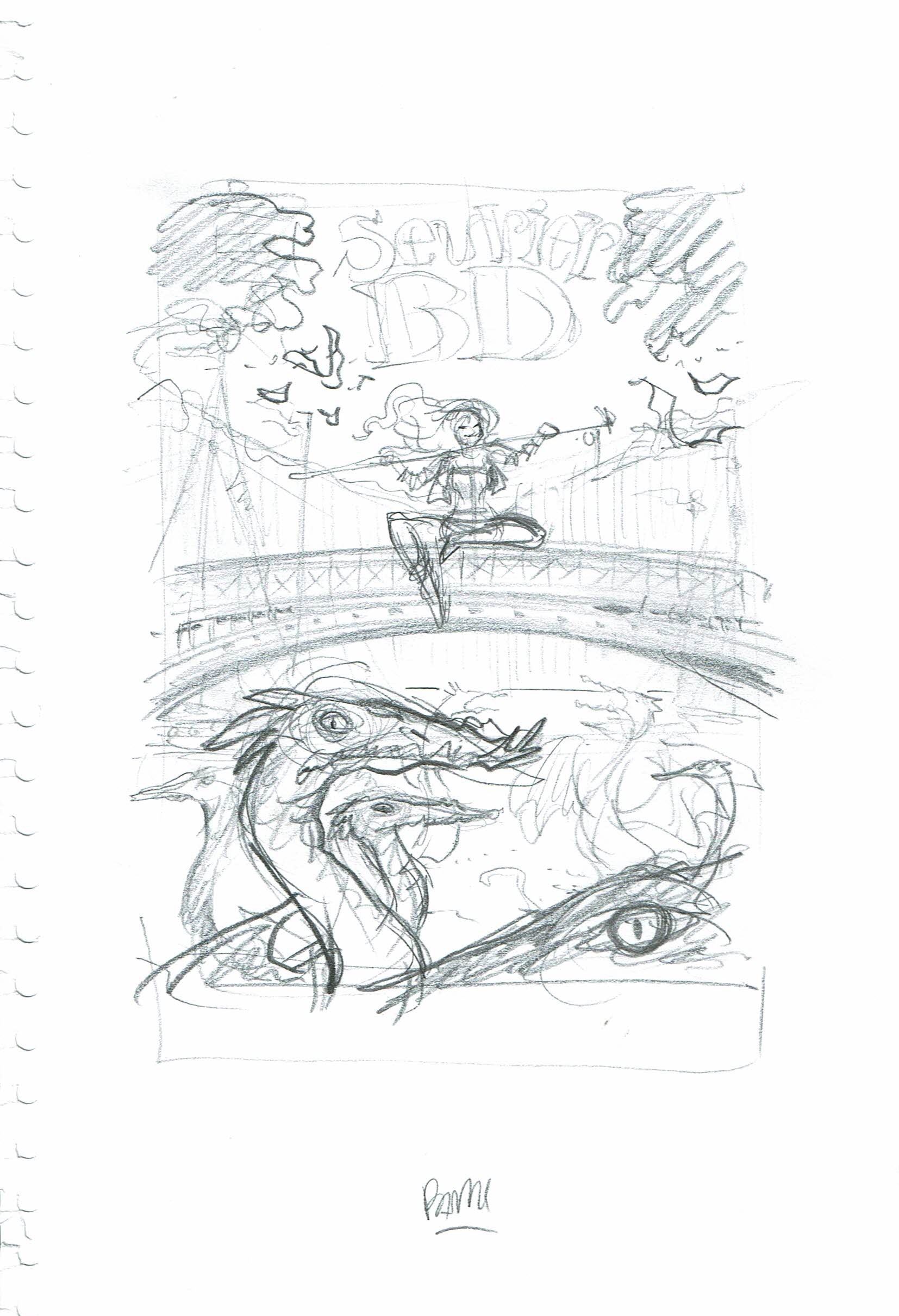 Barbucci Fourmille affiche de festival by Alessandro Barbucci ...