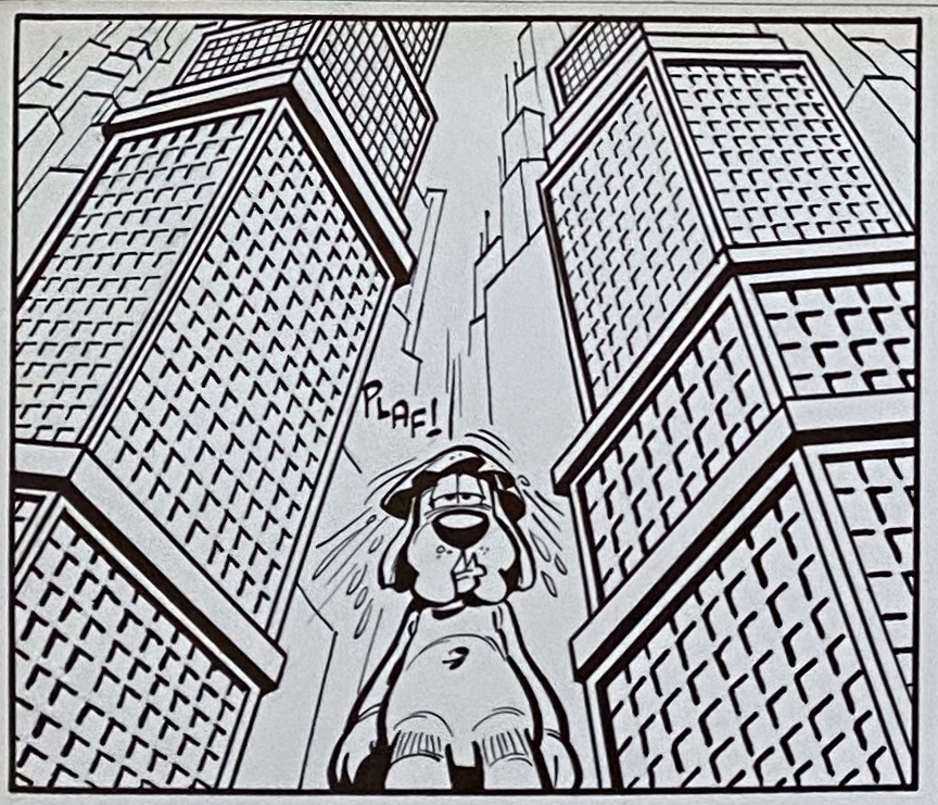 Gotlib, Gai-Luron - T.2 - “Poêle dans la main” - Planche originale