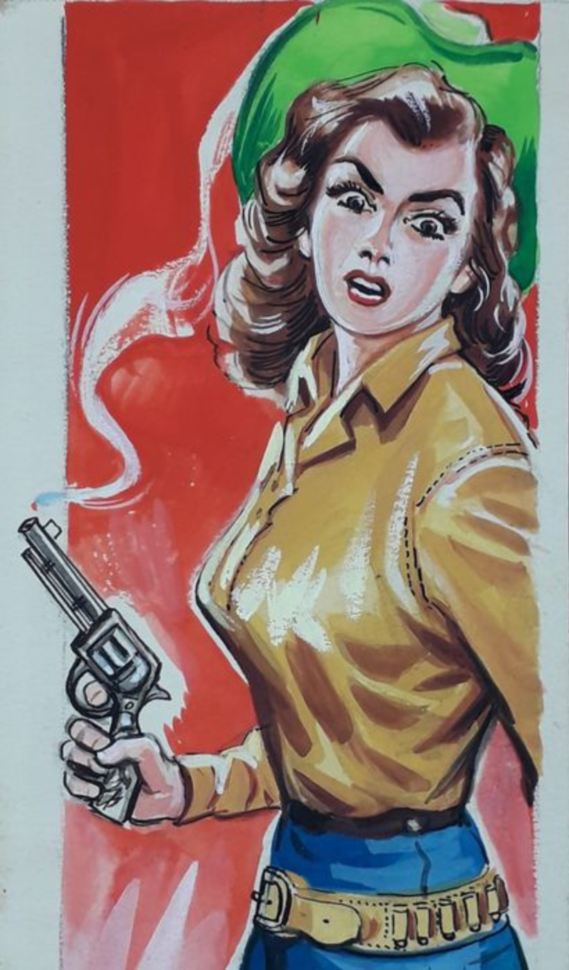 Francesco Gamba, Illustration originale "Non Censurata" - Illustration ...