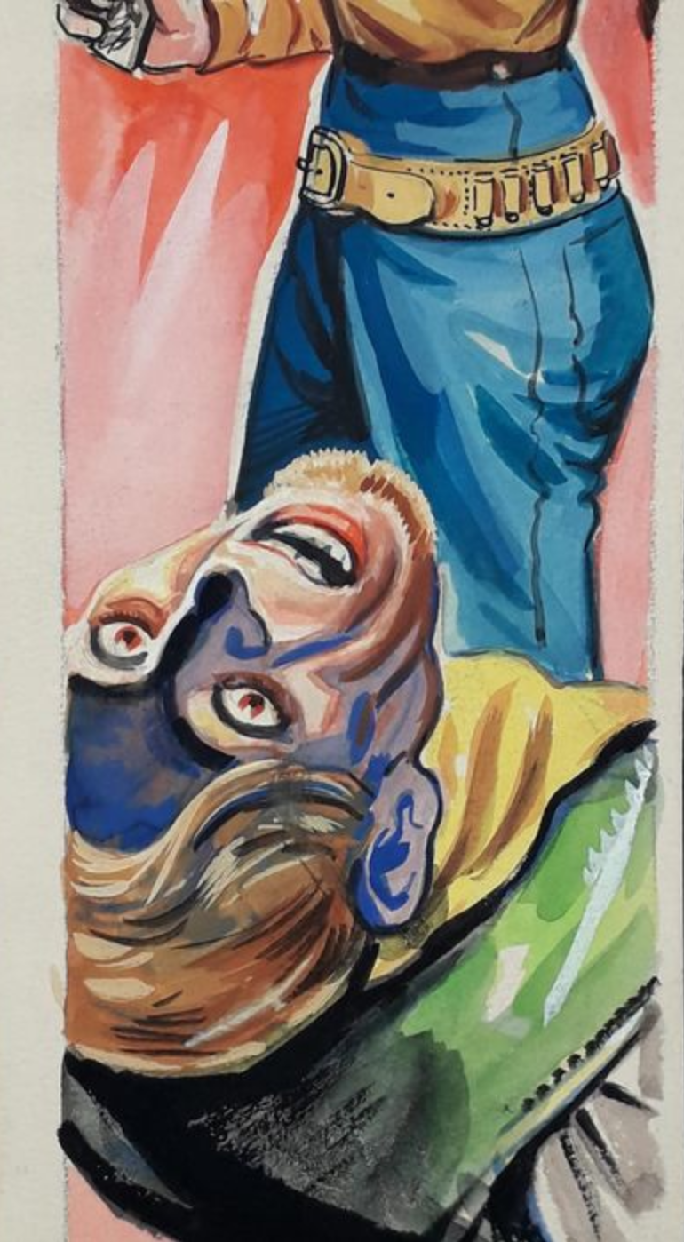 Francesco Gamba, Illustration originale "Non Censurata" - Illustration ...