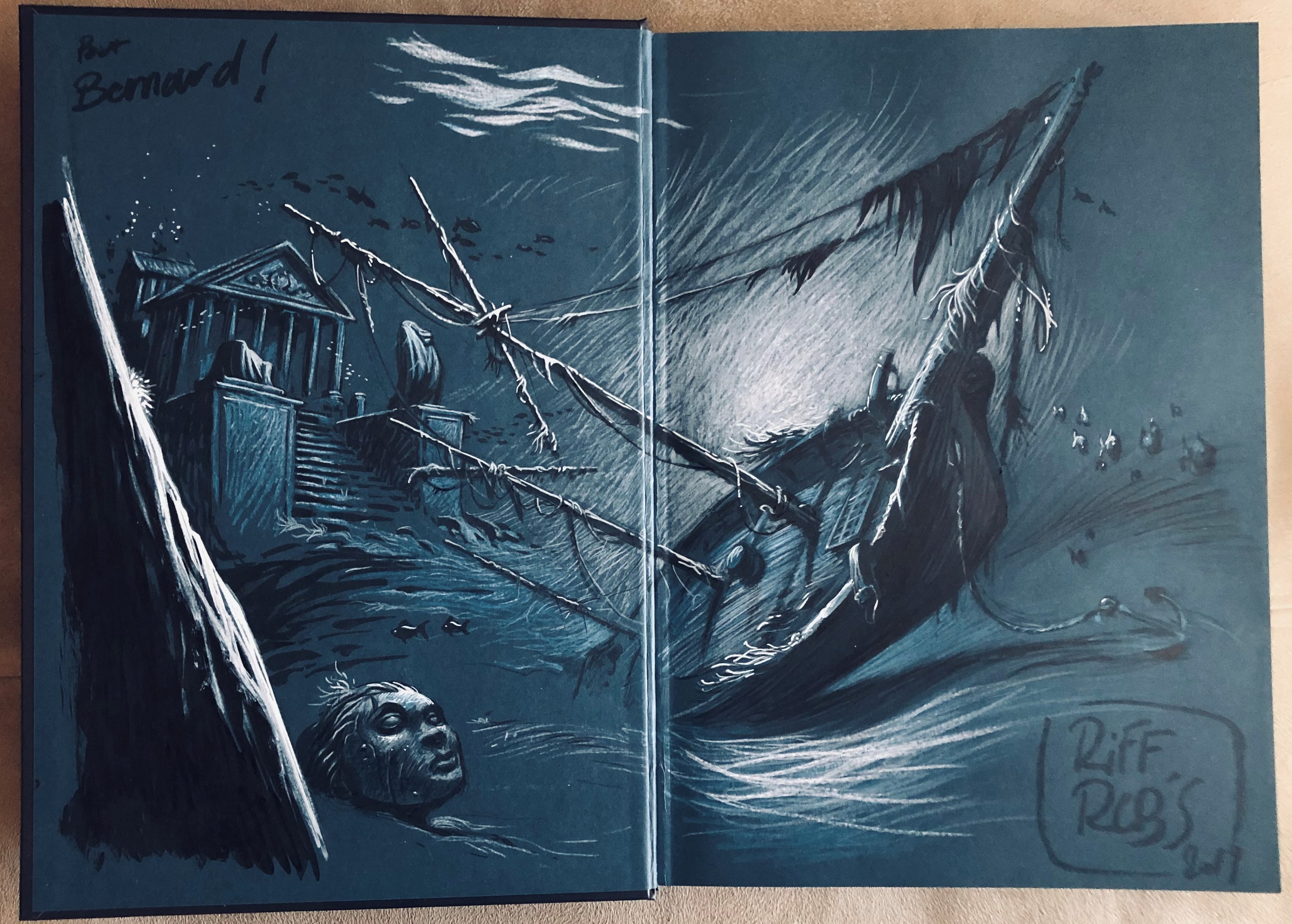 Riff Reb's, L'abordage - RIFF REB’S - Illustration originale