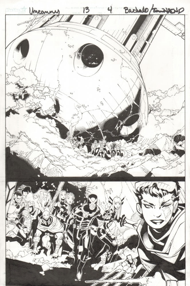 Chris Bachalo, Uncanny X-men - Cyclops, Future Jubilee, Magneto, Emma ...