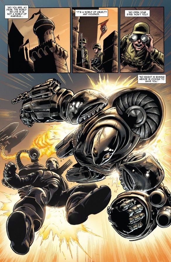 Iron Man Noir par Manuel Garcia, Scott Snyder - Planche originale