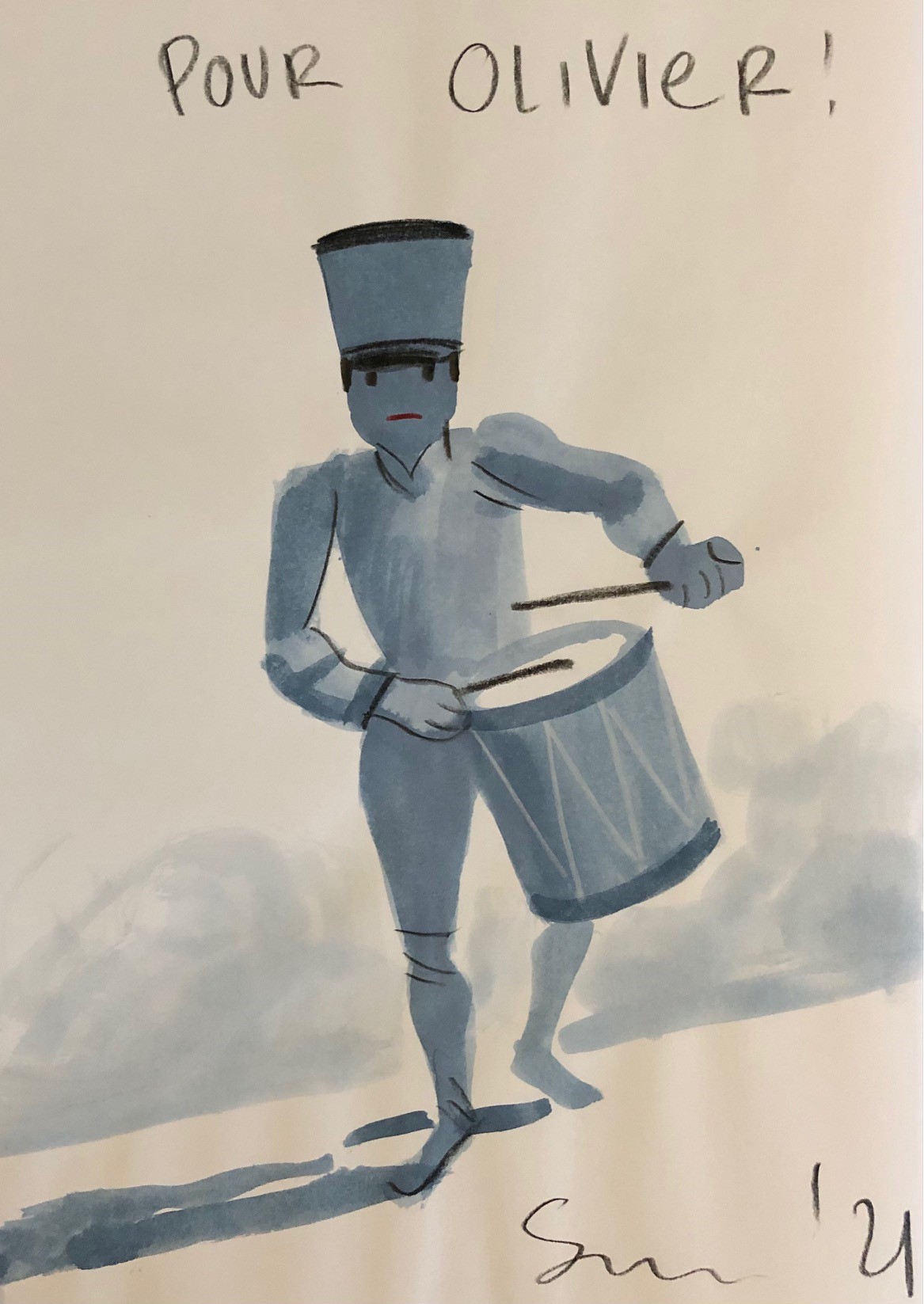 Dédicace de Simon Spruyt pour 'Le Tambour de la Moskova' - Dédicace