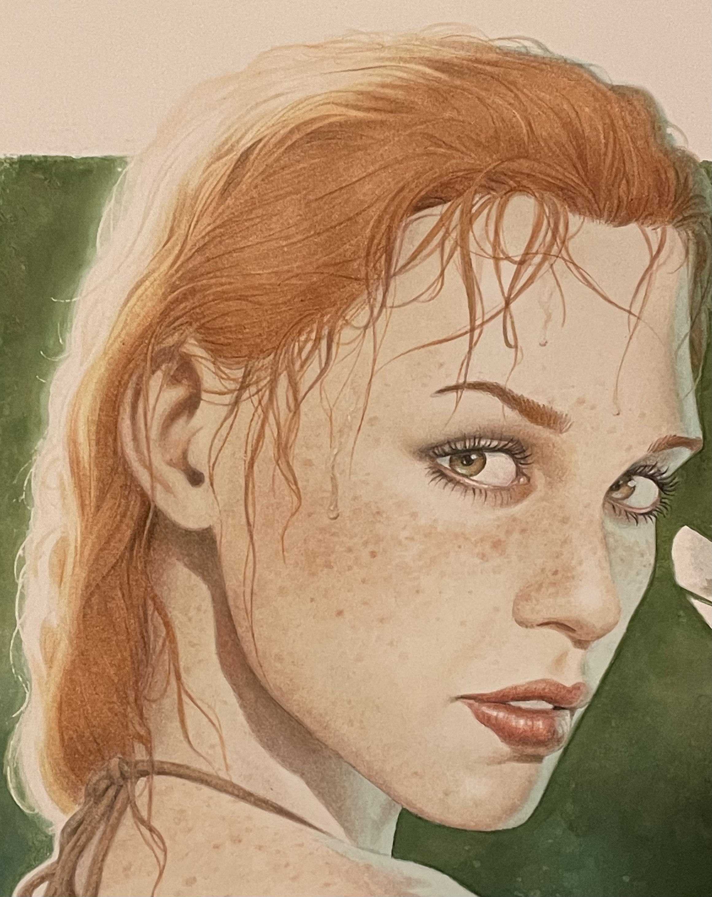 Guerriere Sarmate par François Miville-Deschênes - Illustration originale