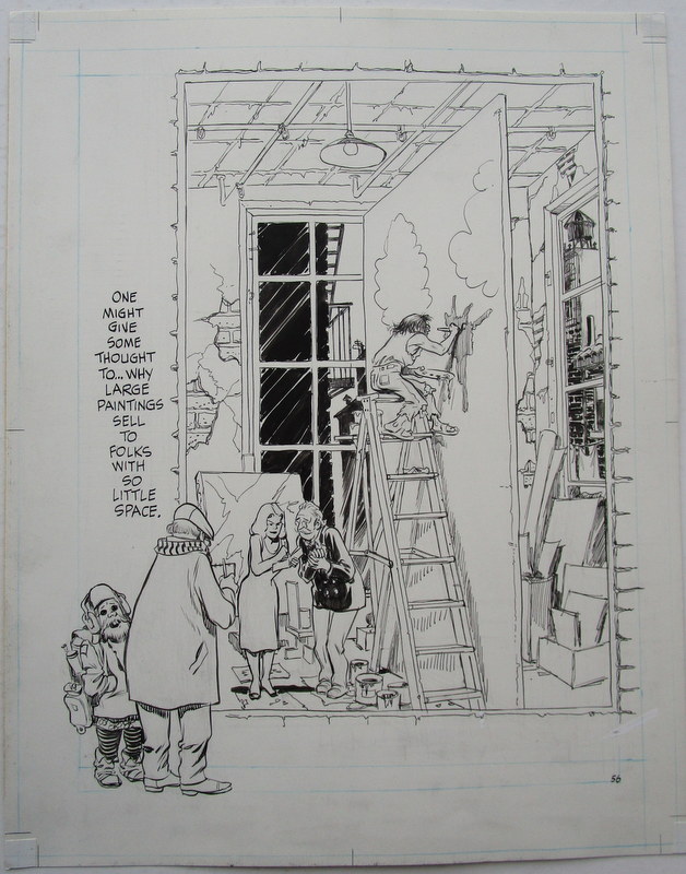 Space - page 6 par Will Eisner - Planche originale
