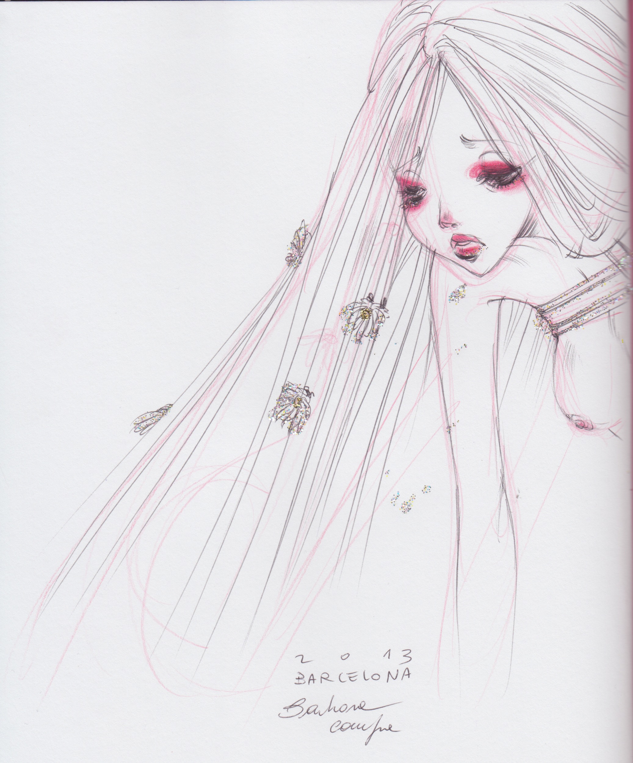 Sky Doll par Barbara Canepa - Dédicace