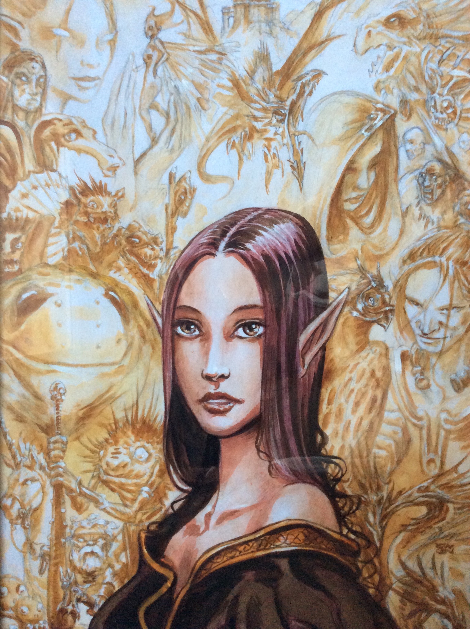 En vente - Gwendal Lemercier, Dessin couleur directe - Illustration ...