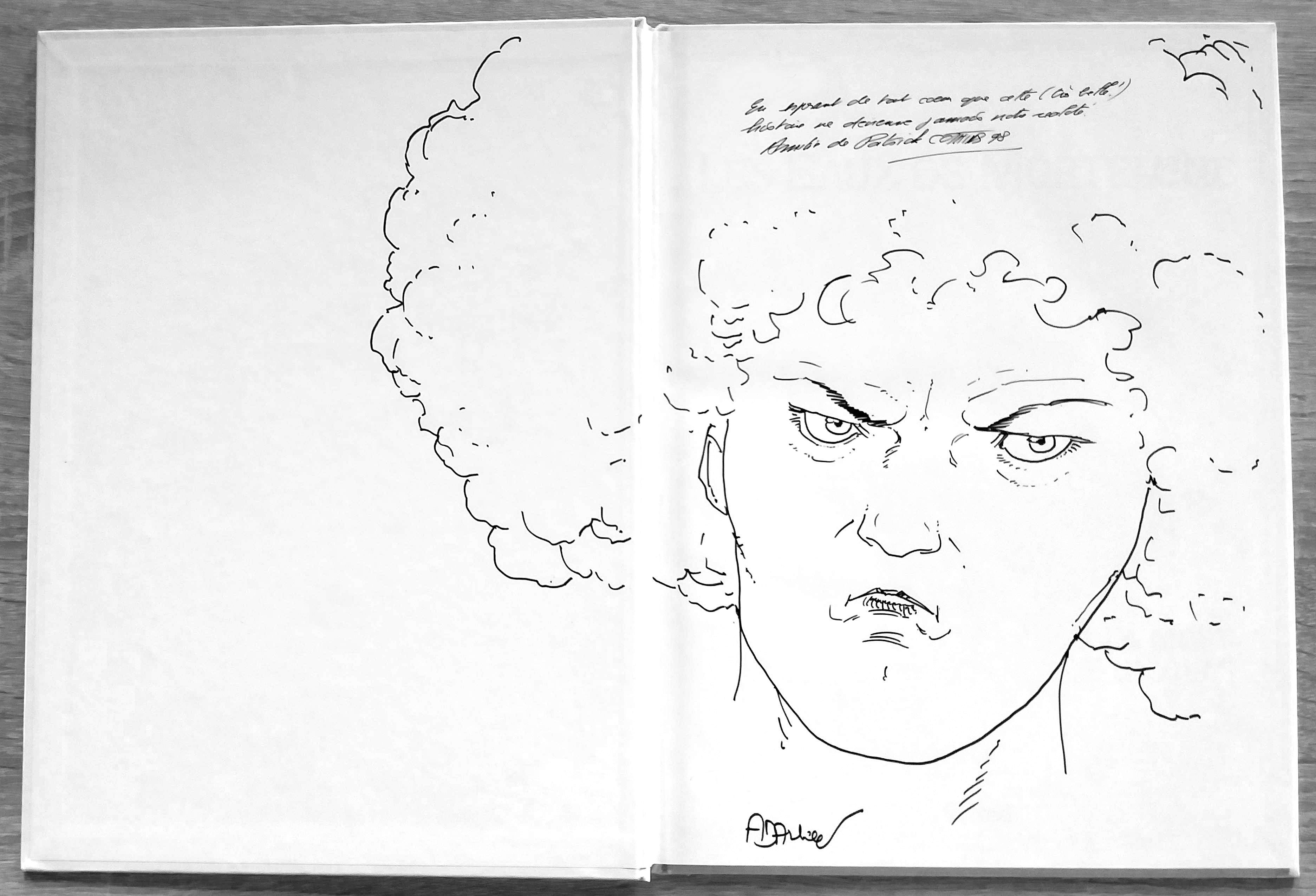 Philippe Adamov, Les Eaux de Mortelune - Dédicace